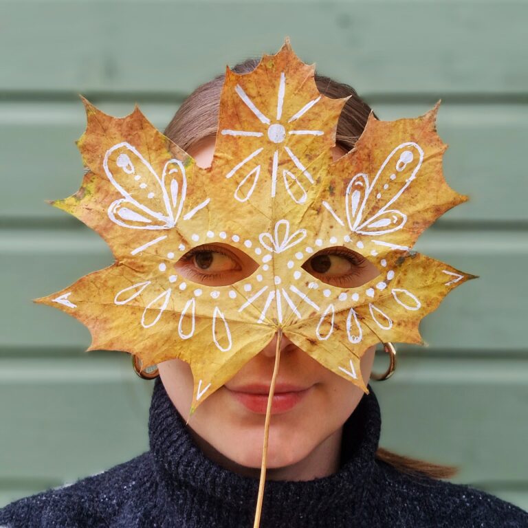 Creating Leaf Prints: A Nature Activity For Kids - Homeschool Nature Study