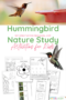 Hummingbird Nature Study Activities For Kids - Homeschool Nature Study