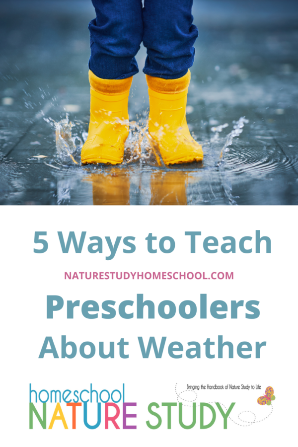 5 Ways to Teach Preschoolers About Weather - Homeschool Nature Study