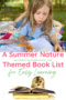 A Nature Themed Book List for Easy Summer Learning - Homeschool Nature ...