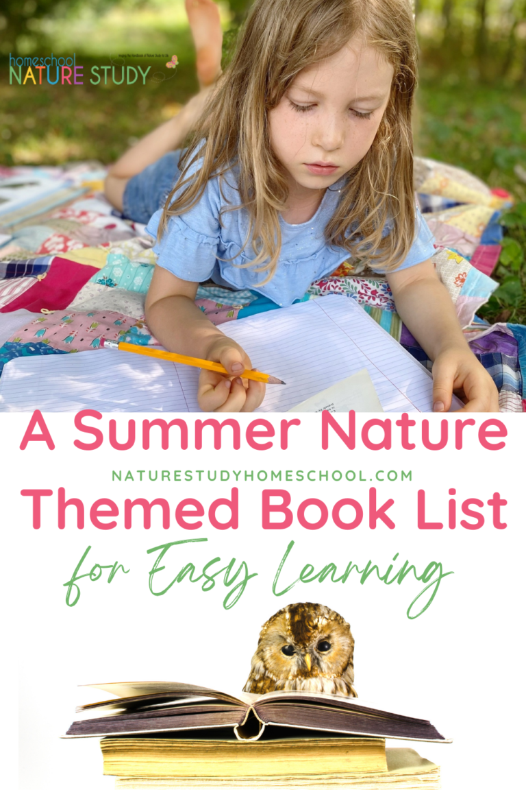 A Nature Themed Book List for Easy Summer Learning - Homeschool Nature ...