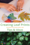 Creating Leaf Prints: A Nature Activity For Kids - Homeschool Nature Study