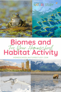 Biomes and Habitats Activity For Your Homeschool - Homeschool Nature Study